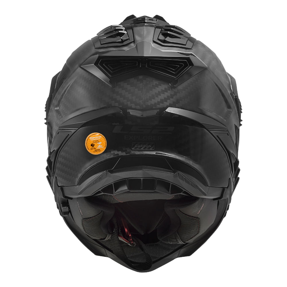 LS2 HELMETS BRASIL - EXPLORER CARBON SOLID FOSCO